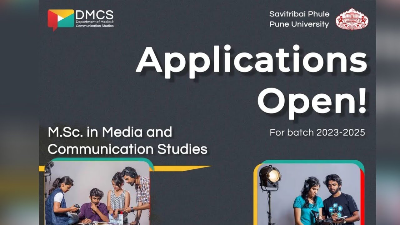Department of Media And Communication, Admission form Open,2023|Pune ...