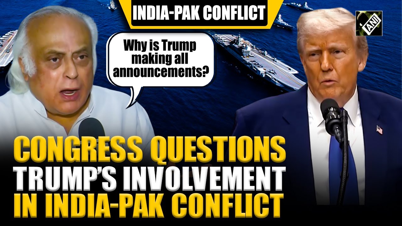 “What is the connection…” Congress MP Jairam Ramesh questions President ...