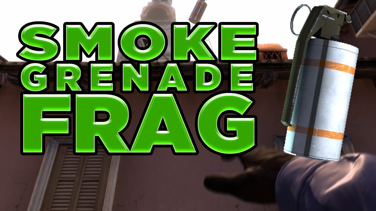 CS: GO Epic Smoke Grenade Frag (Lucky Rare Smoke Frag on 1 HP CT) - YouTube