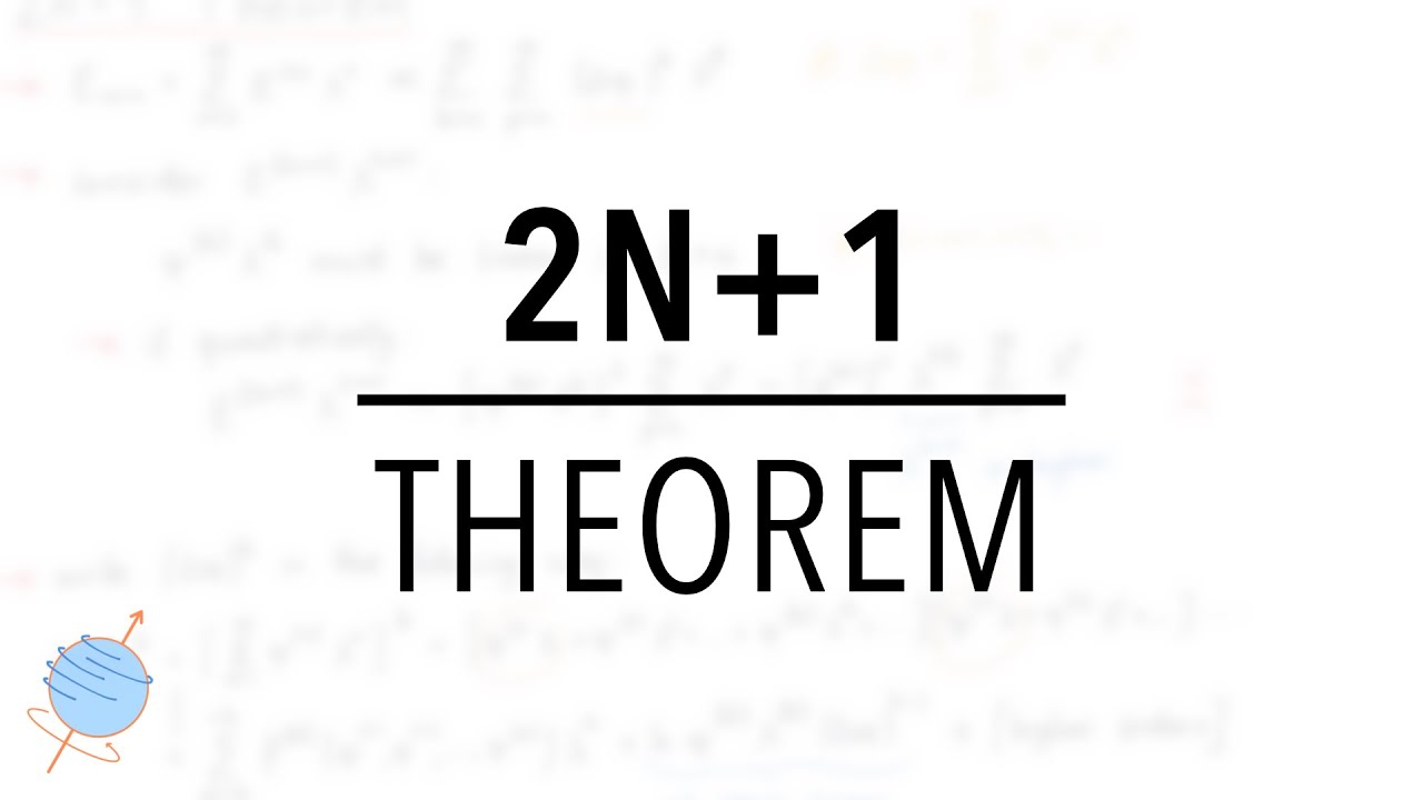 The 2n 1 Theorem Perturbation Theory Quantum Mechanics YouTube
