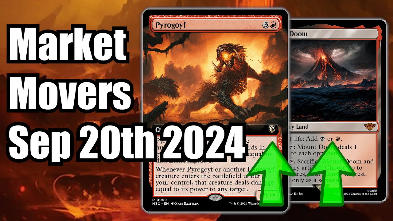 MTG Market Movers - Sep 20th 2024 - Goyf Ready To Move! Pyrogoyf and ...