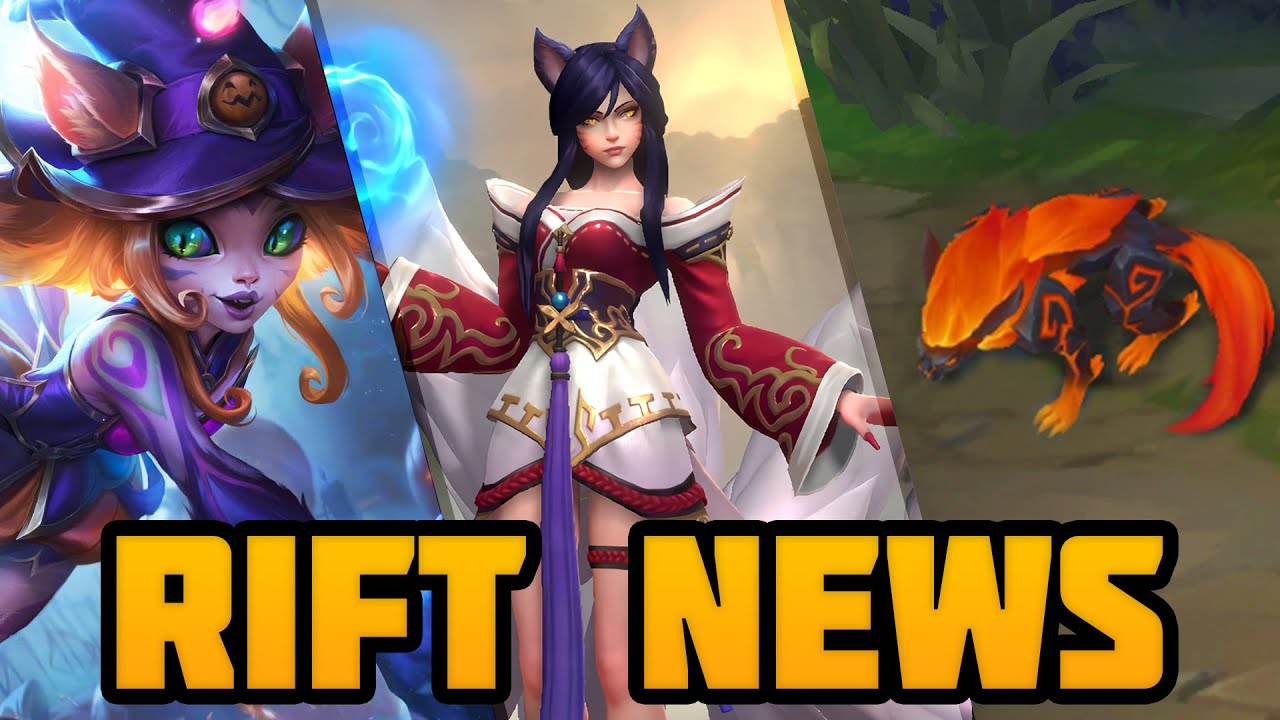 Rift News: Ahri's ASU, Bewitching Skins & Jungle Pets - YouTube