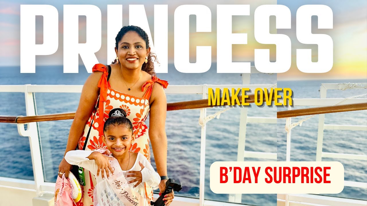 Princess Makeover for My Daughter’s 6th Birthday on a Disney Cruise! 👑 ...