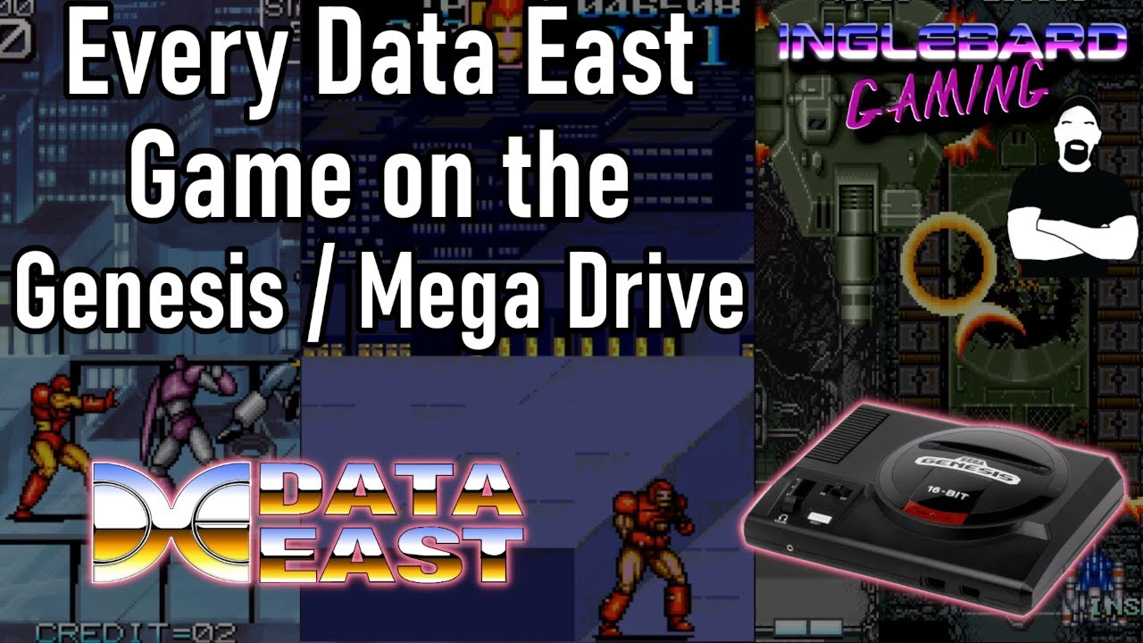 Every Data East Game On The Sega Genesis and Mega Drive - YouTube