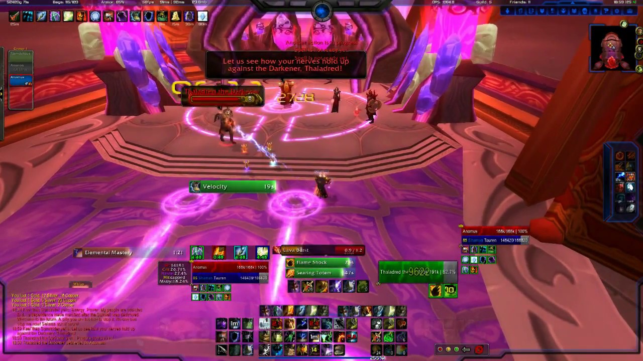 85 Shaman Tempest Keep solo. Mount drop. - YouTube