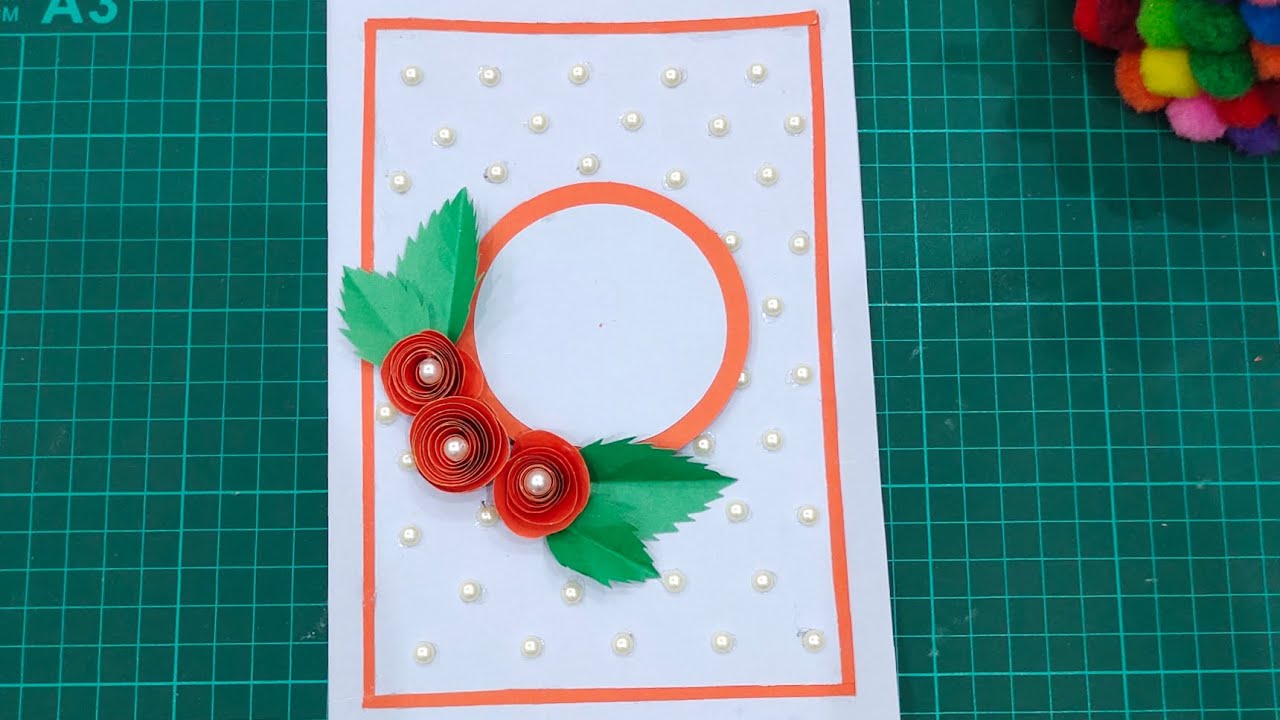 DIY beautiful handmade card || greeting card idea || easy card || Art ...
