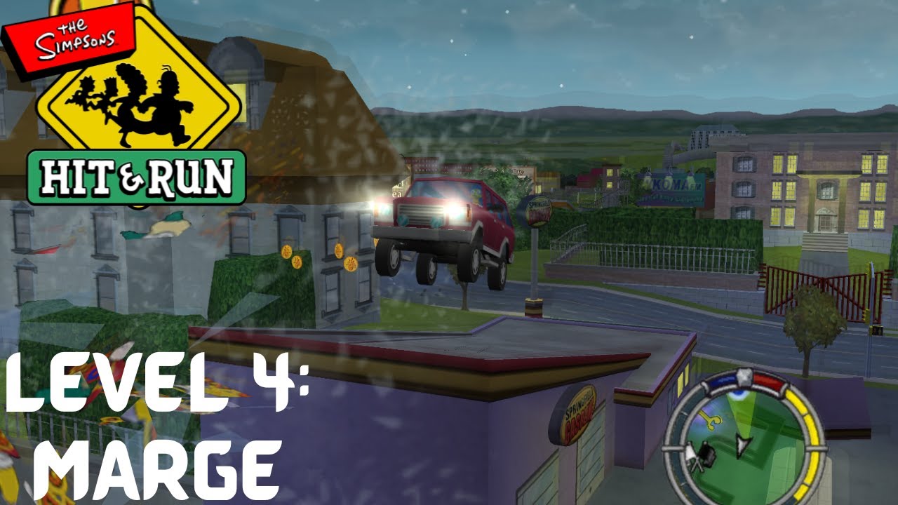 The Simpsons Hit and Run: Level 4 - Marge - YouTube
