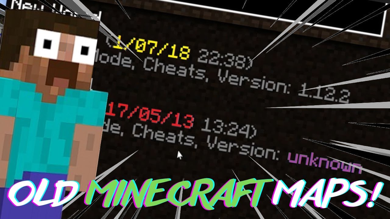 They Still work! Exploring my old Minecraf maps! - YouTube