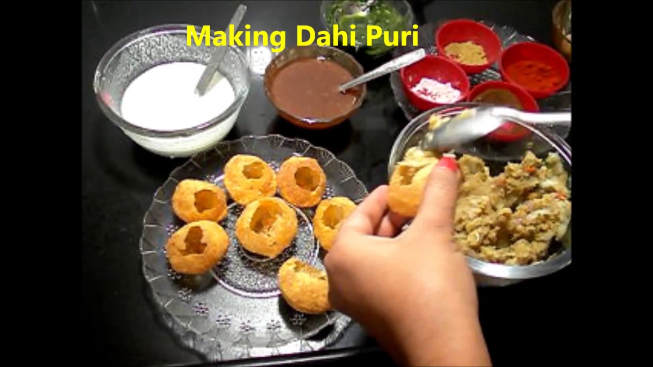 Pani Puri Recipe | Kolkata style Puchka or Phuchka | Golgappa ...