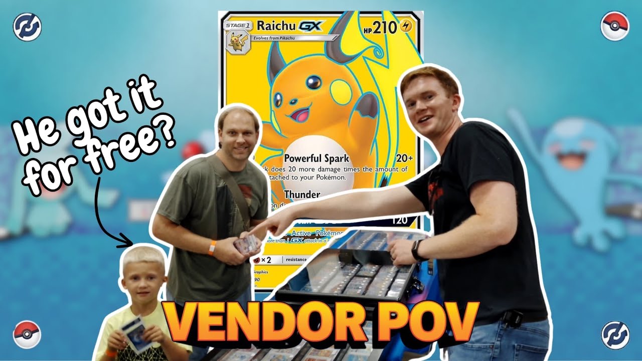 He Got A PSA 10 Pokemon Card For FREE! | Pokemon Vendor POV | Quad ...