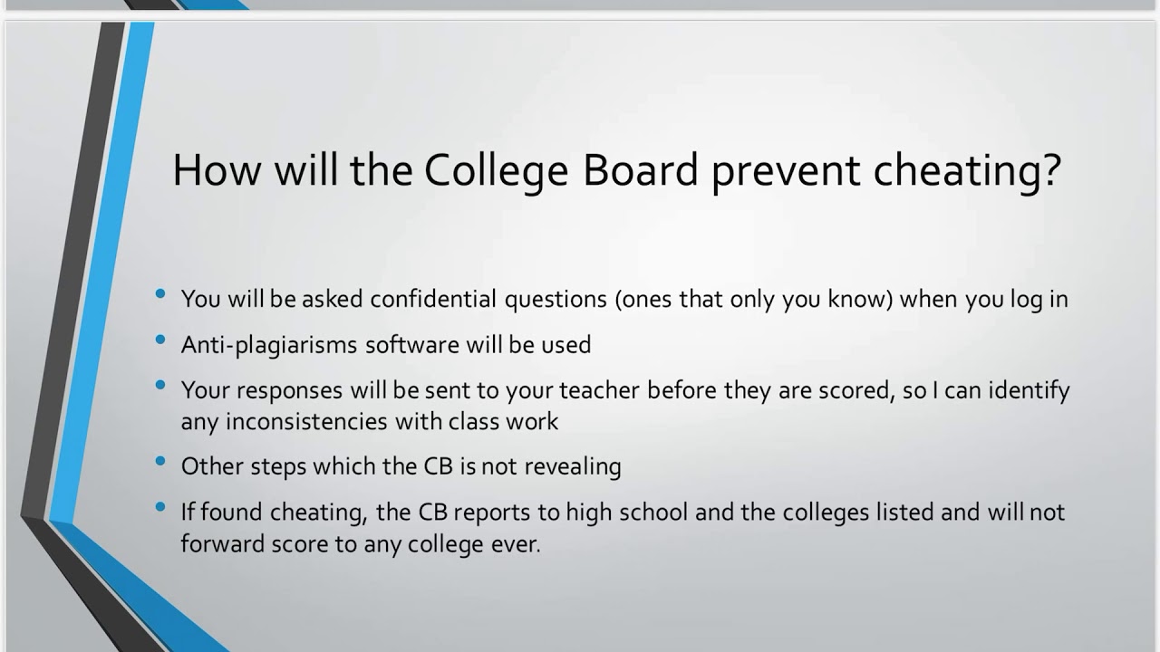 2020 Exam Changes - YouTube