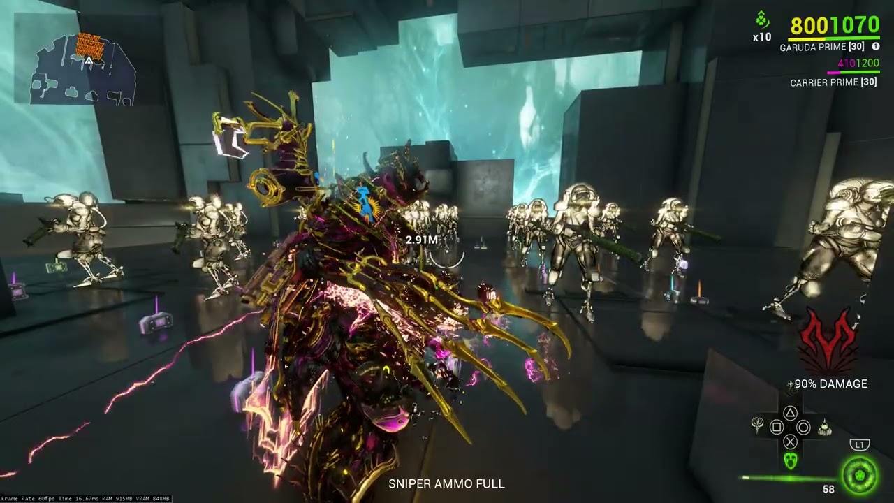 Warframe - Dread Mirror's Projectile May Be a Bit Overpowered - YouTube