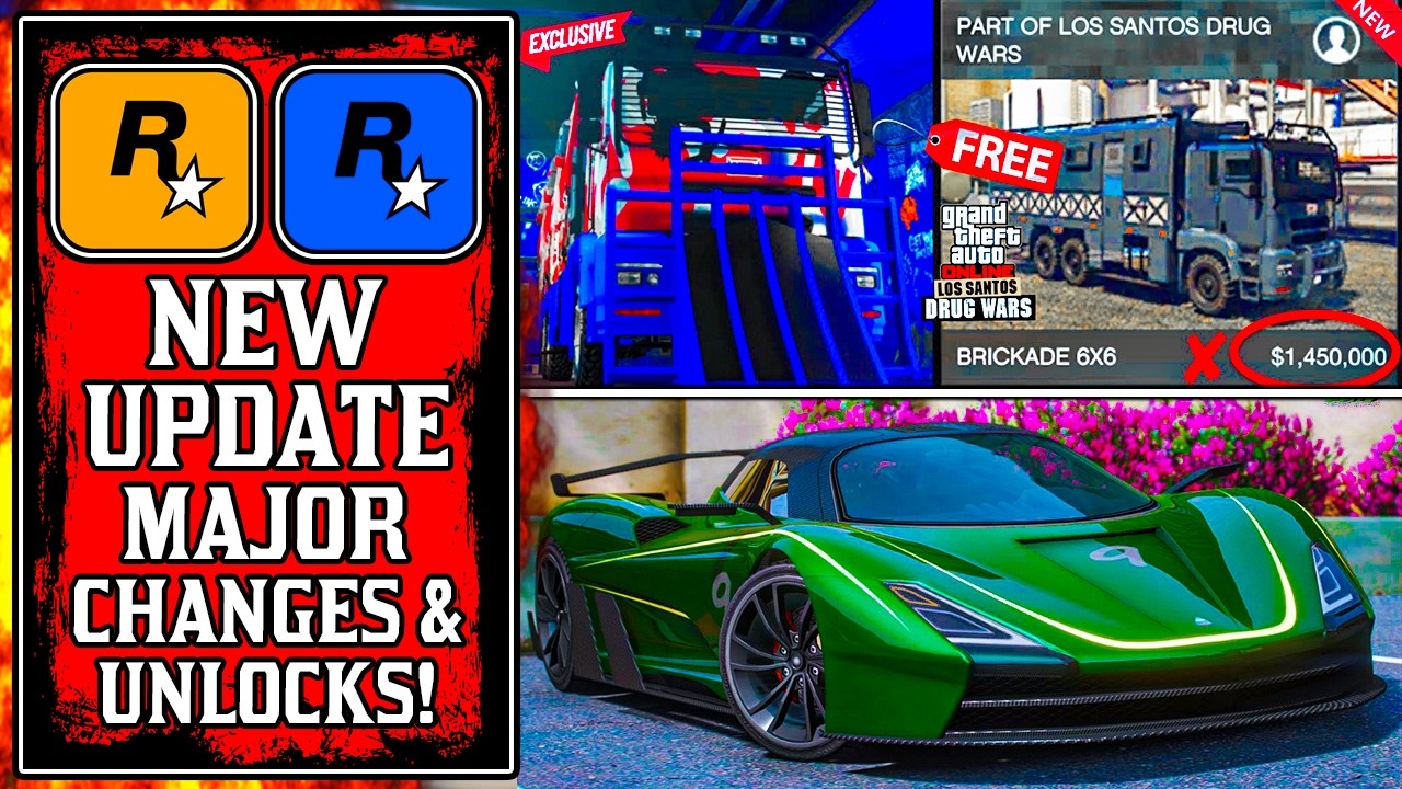 ALL Major CHANGES & Rewards in The NEW GTA Online UPDATE! (New GTA5 ...