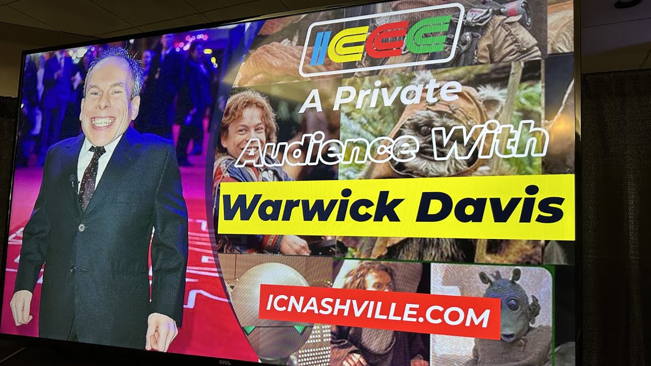 Star Wars Warwick Davis Interview VIP Panel At ICCC 2024! - YouTube