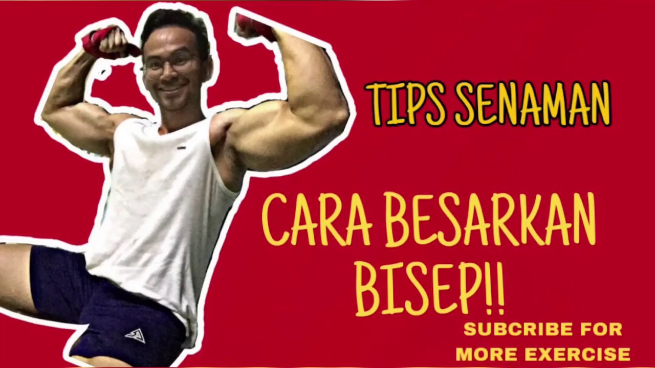 VLOG 1 : HOW TO GET BIG BISEP..EASY WORKOUT - YouTube
