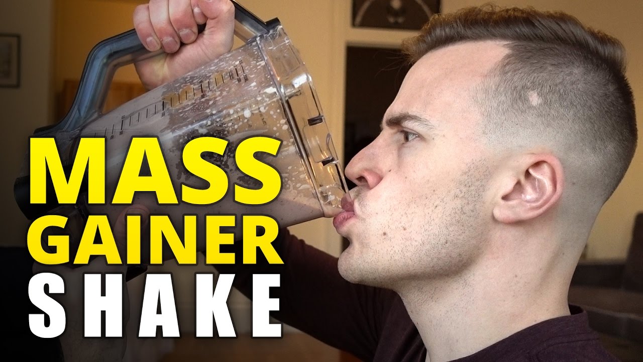 Best Homemade Weight Gainer Shake - YouTube