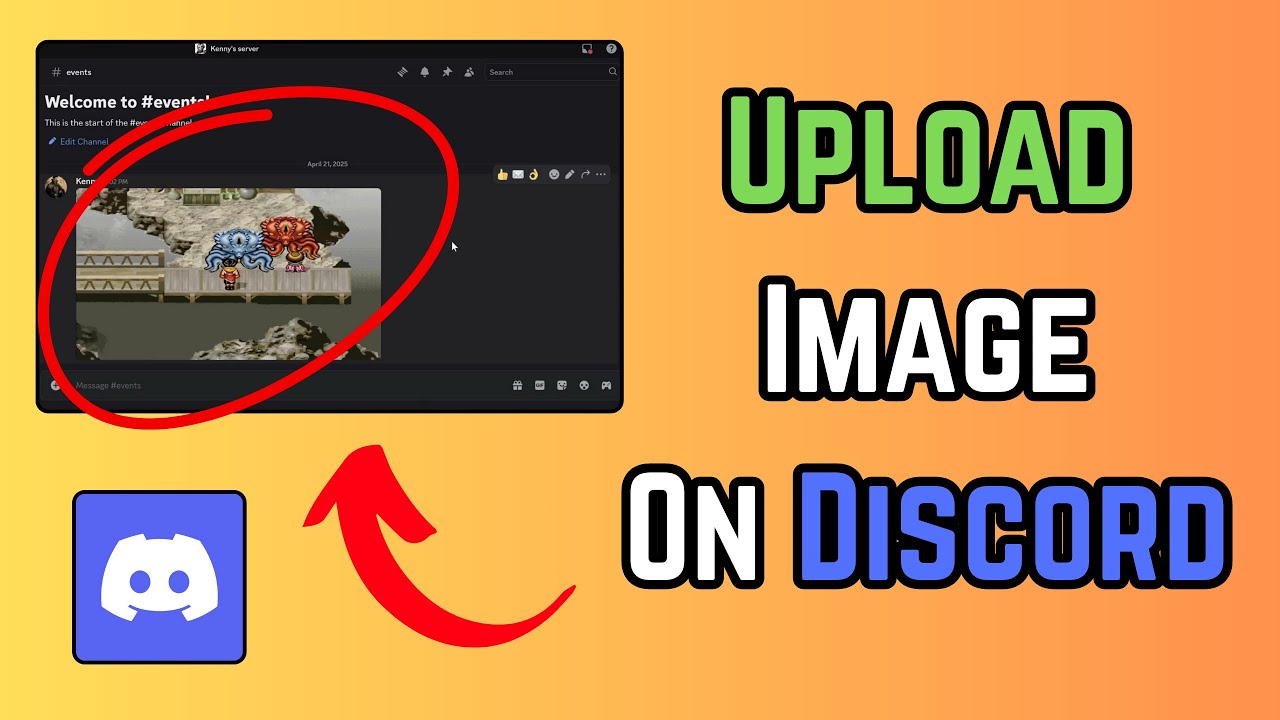 How To Upload/Post Images On Discord For PC/Laptop/Macbook - YouTube