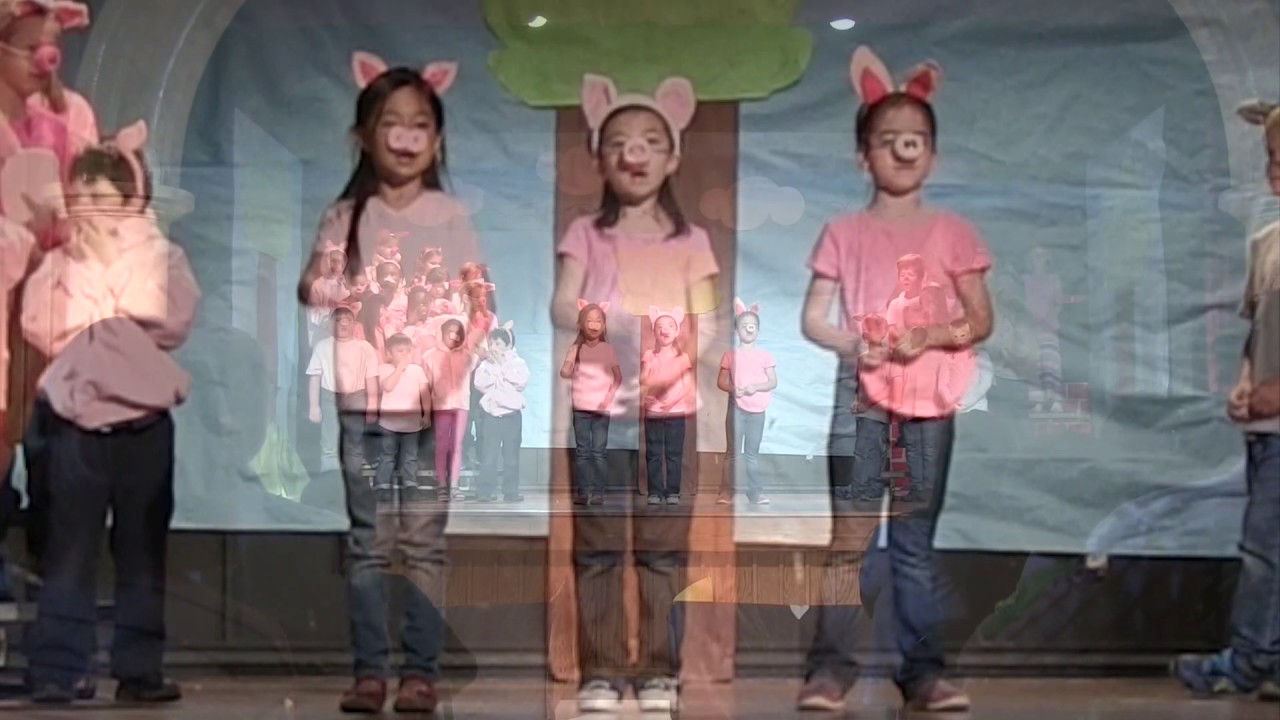 The Three Pigs & The Wind Blowing Wolf - YouTube