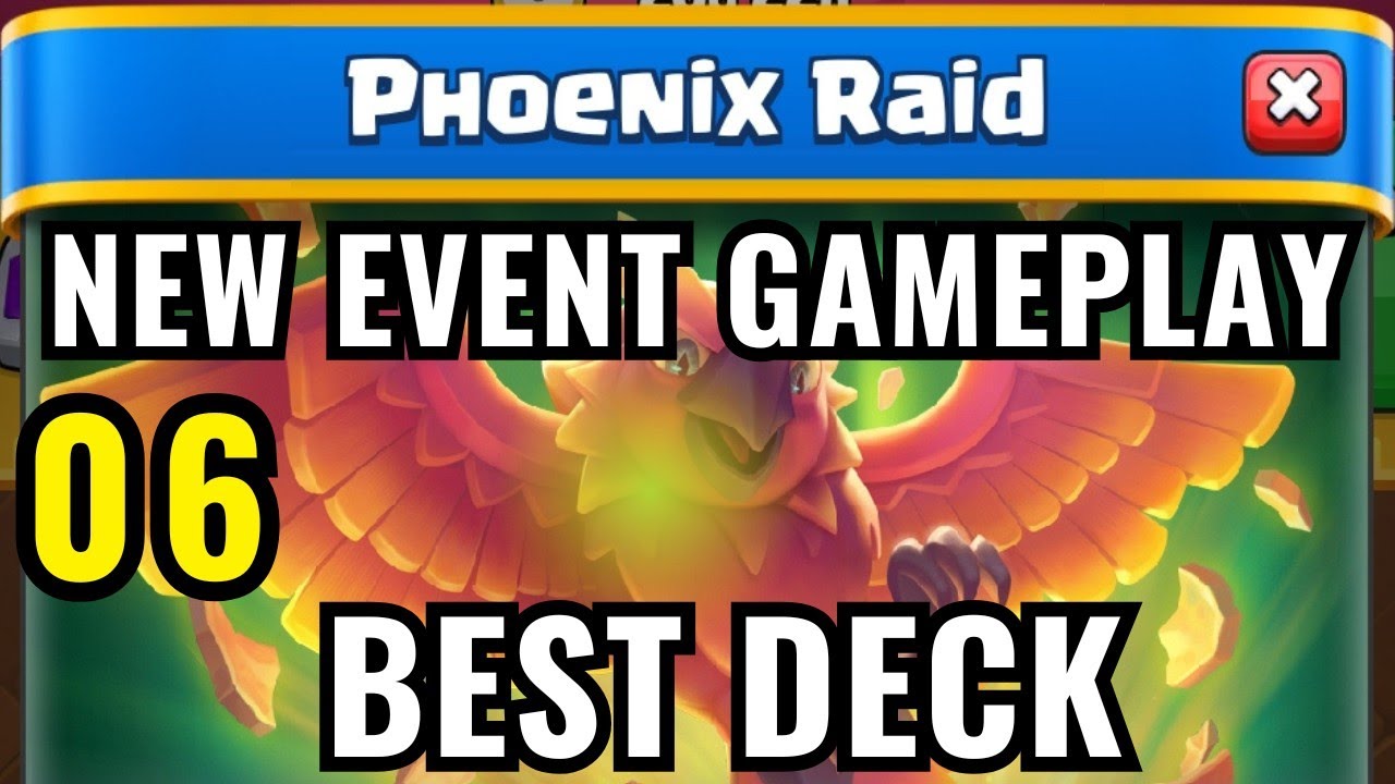 BEST DECK FOR PHOENIX RAID 🐦‍🔥 : CLASH ROYALE BRAND NEW CHALLENGE - YouTube