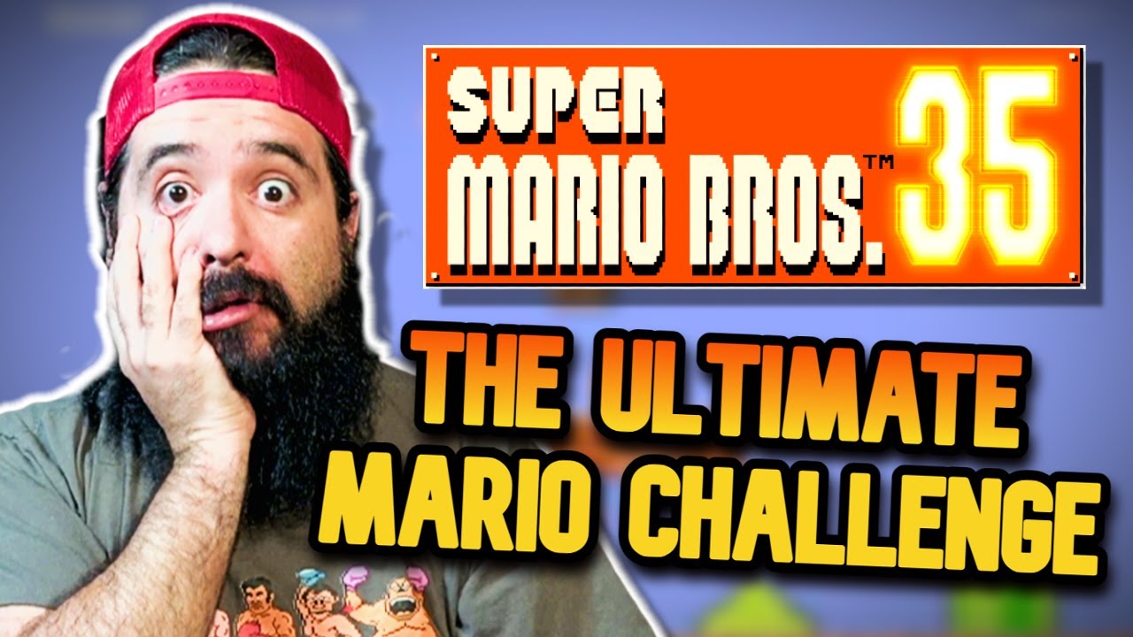 The Ultimate Mario Challenge - Super Mario Bros 35 Excitement! - YouTube