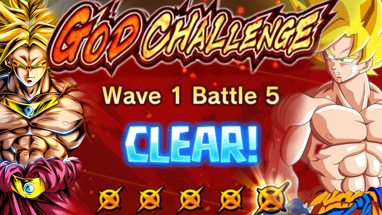 NEW* "CHALLENGE BATTLE" WAVE 1 !! TOUGH !! DRAGON BALL LEGENDS EVENT ...