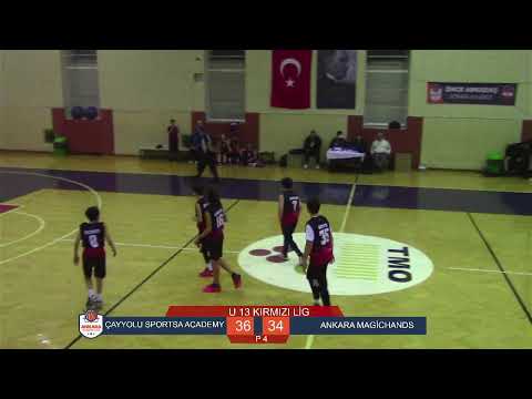 22.12.2021 U13 KIRMIZI LİGİ  Çayyolu Sportsa Academy - Ankara Magichands