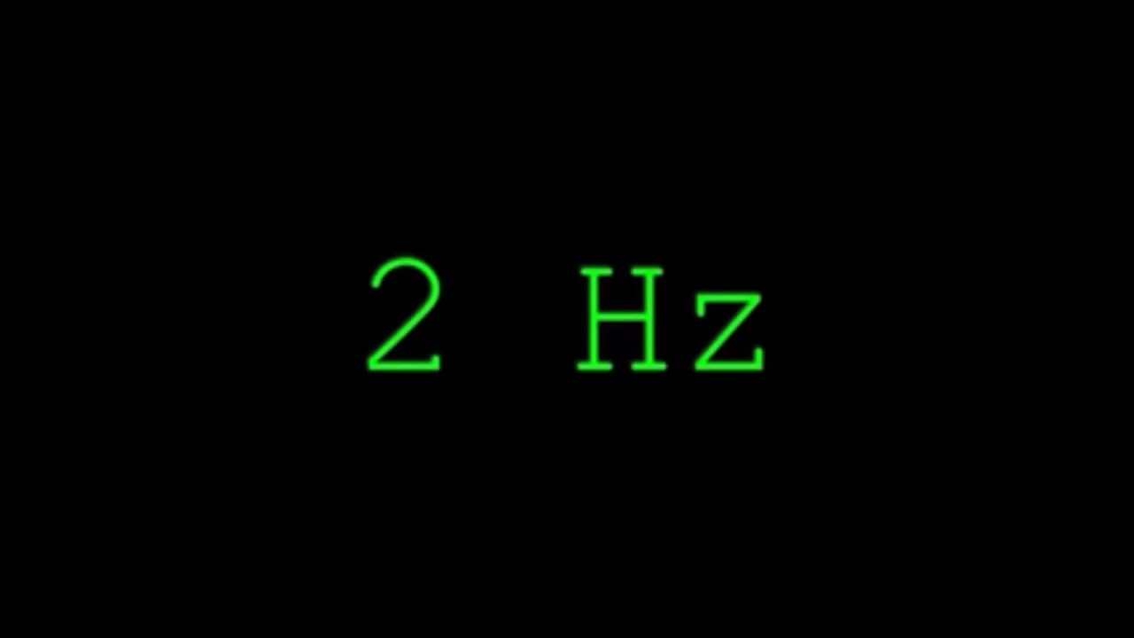 Bass Test - 2000Hz - 1Hz. (Test your Subwoofer or Headphones, how low ...