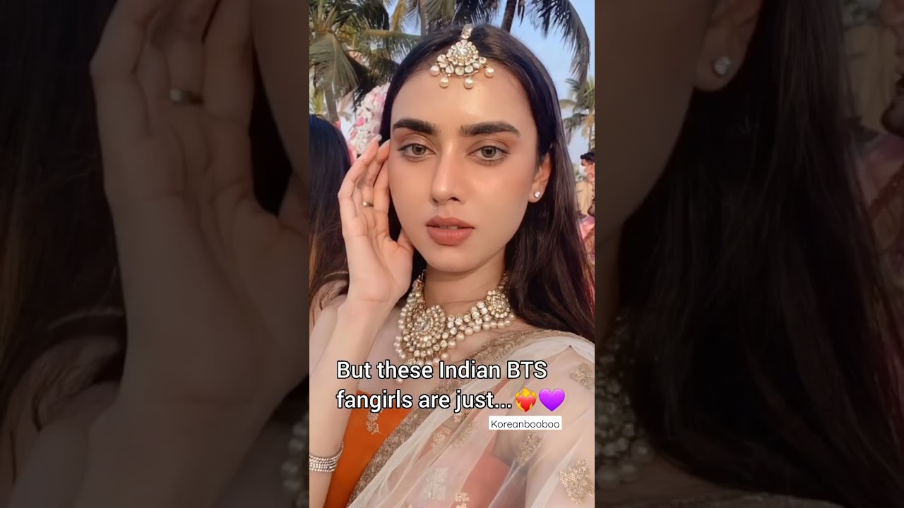But these indian bts fan girl 😩 ️ #bts #btsarmy #kpop #shorts ...