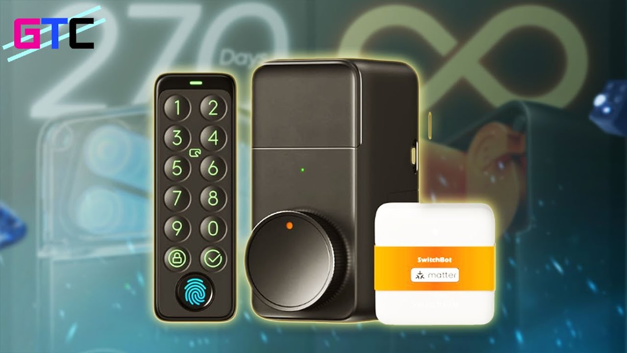 Unboxing SwitchBot WiFi Smart Lock Pro with Keypad Touch and ...