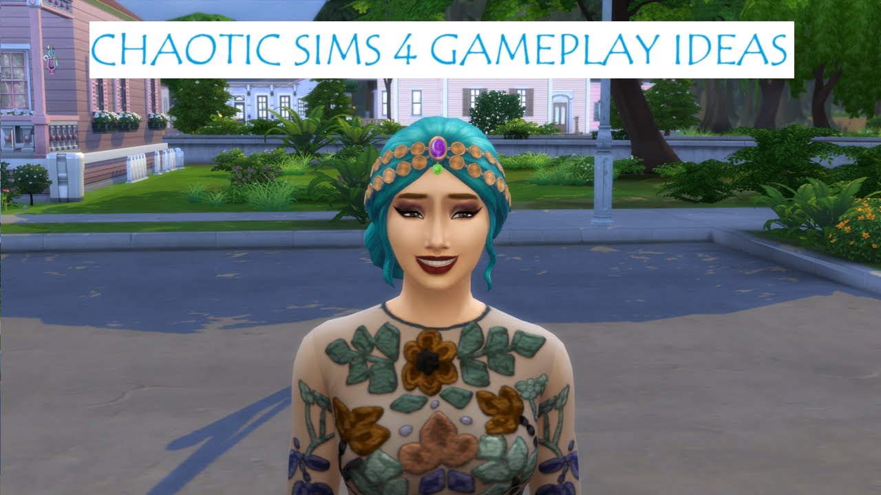 FIVE CHAOTIC sims 4 gameplay ideas! - YouTube