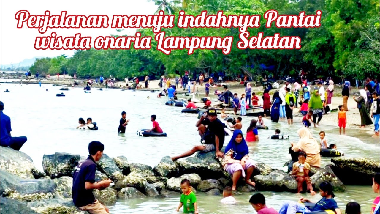 keindahan Pantai wisata onaria paling cocok untuk liburan bersama ...