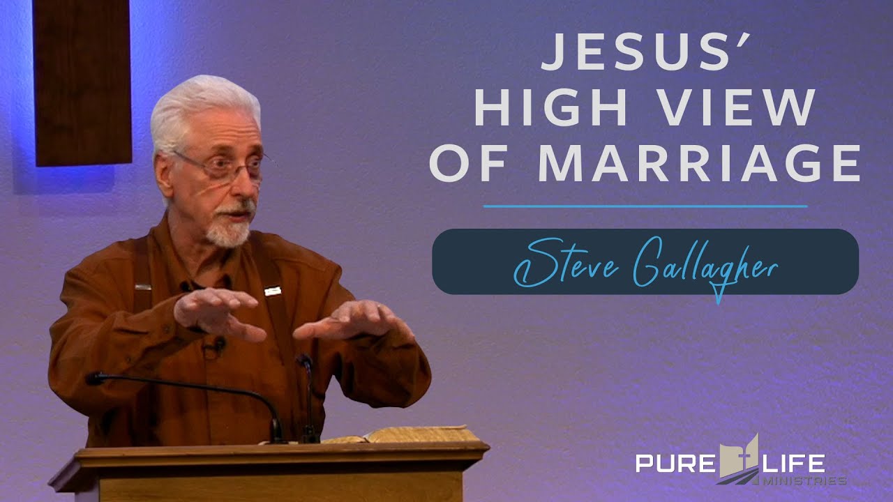 Jesus’ High View of Marriage - YouTube