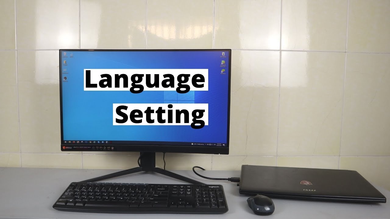 How to Change Language on MSI Monitor - YouTube