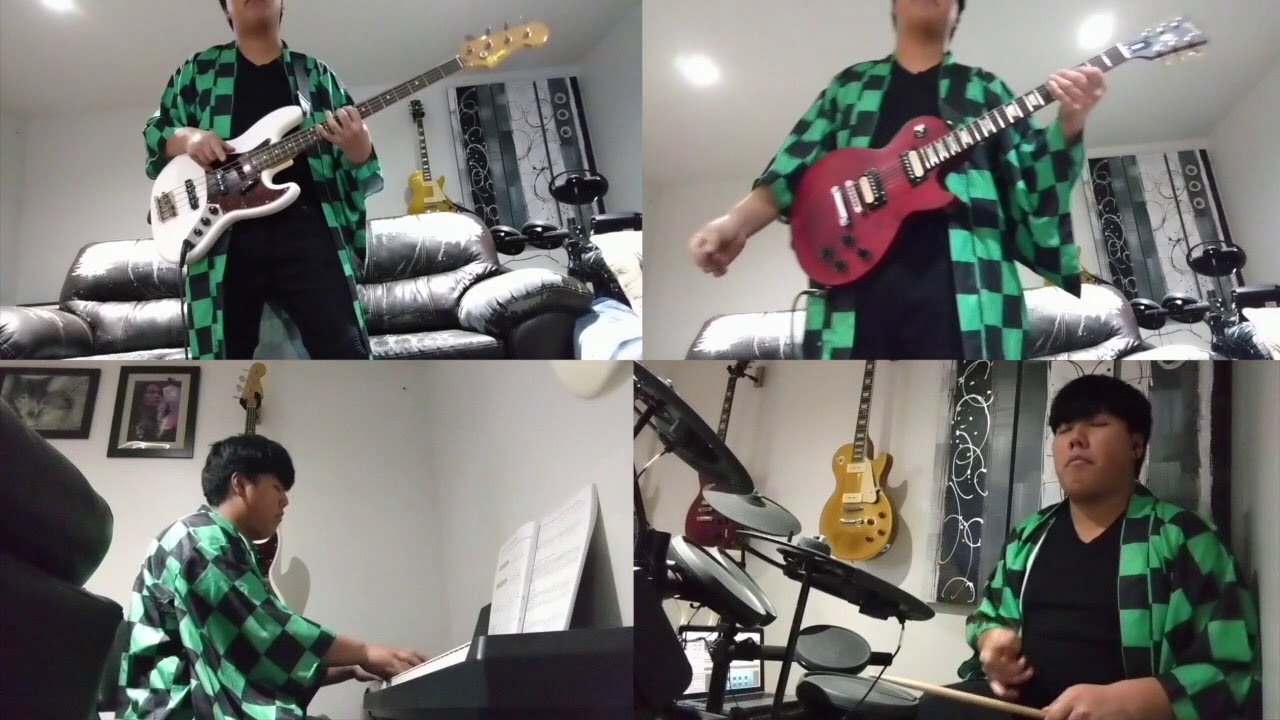 Demon Slayer (Kimetsu no Yaiba) - Gurenge cover by JxProject - YouTube