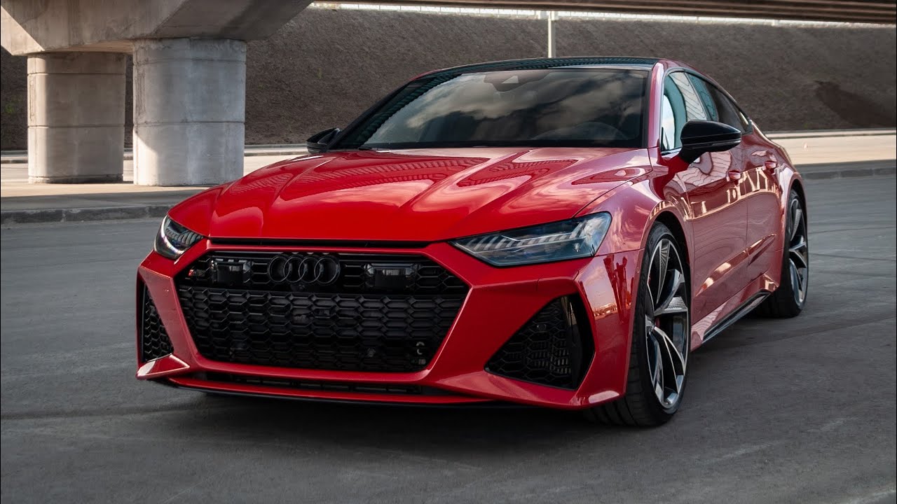 Audi RS7 C8 | Exhaust | Launch Control - YouTube