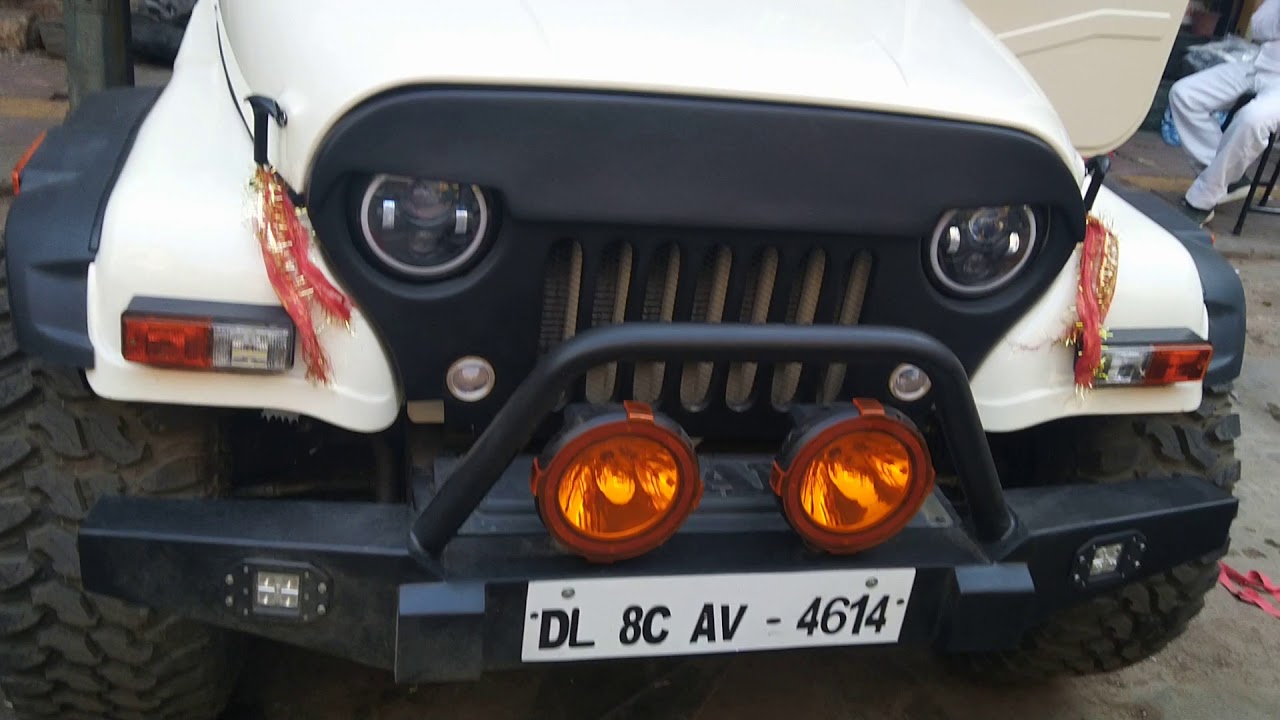 Thar modifications hard top body modifications - YouTube