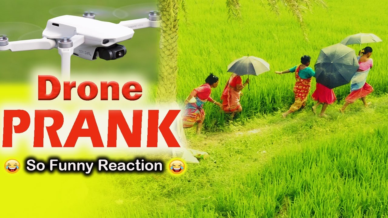 Villagers funny reaction | Drone Prank | #ROY2JOY | R2J | # Vlog -9 ...