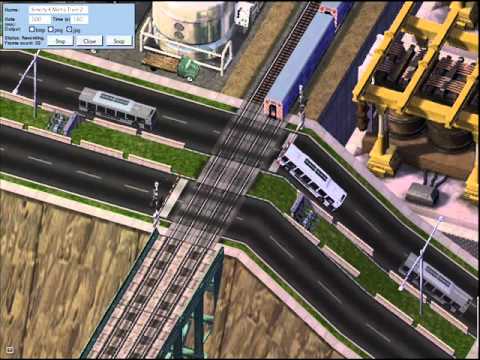 Simcity 4 Metra Train 2 - YouTube