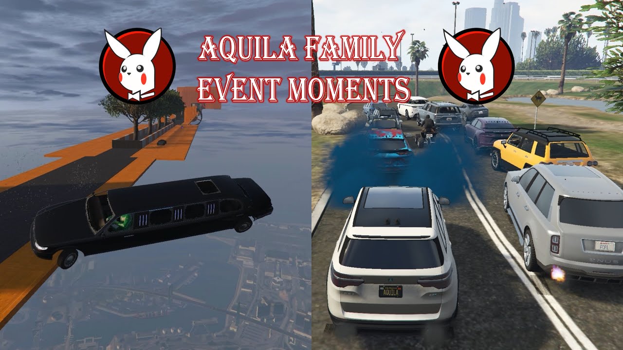 GTA V Online - AQUILA FAMILY Event - Funny and Random Moment - YouTube