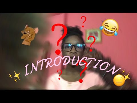 INTRODUCTION *failure/epic 😭😂* || First video || Itz_nicky - YouTube