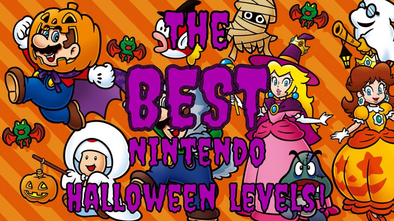 The Best Halloween levels In Nintendo Games! - YouTube