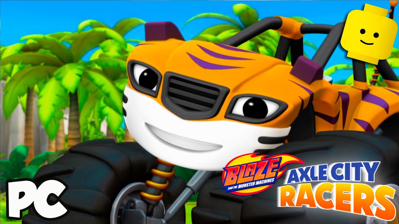 Blaze and the Monster Machines Axle City Racers - Stripes: Quick Race ...