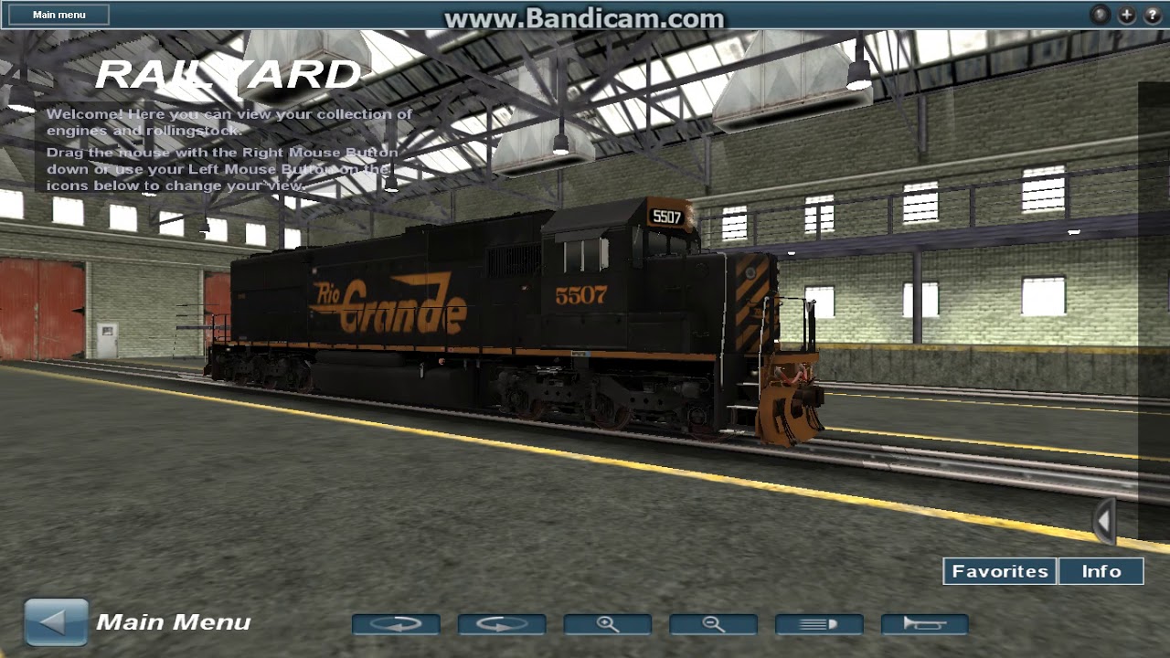 Trainz 2009 - Denver Rio Grande Western Nathan M3 - YouTube