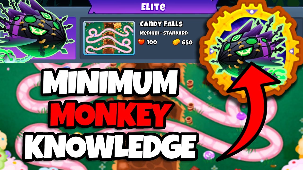Lych Elite Tutorial || Minimum Monkey Knowledge || Candy Falls (BTD6) - YouTube
