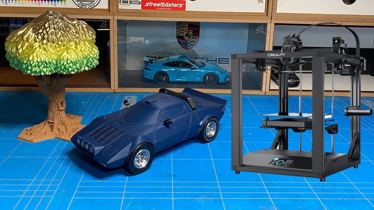 3D Printing a Lancia Stratos Model Car with the Creality Ender 5 S1 ...
