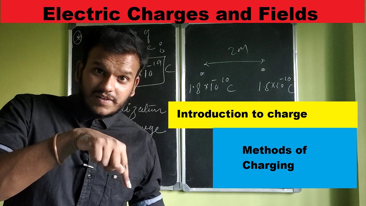 Electric Charges and Fields Lecture 02 || Methods of Charging || Module ...