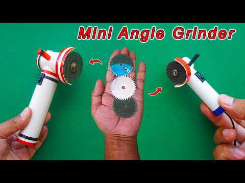 Making Two Types Mini Angle Grinder At Home | Powerful Angle Grinder | Homemade Mini Angle Grinder