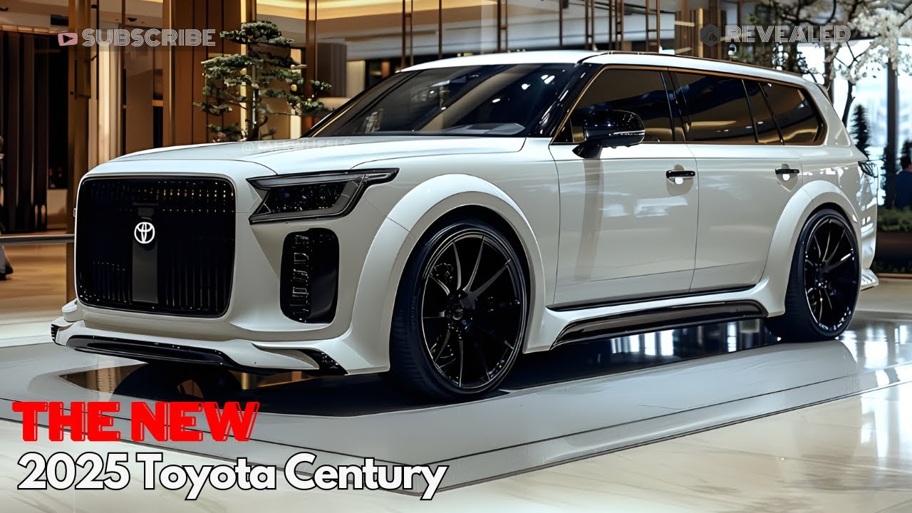 EXCLUSIVE! 2025 Toyota Century: The Ultimate Luxury Sedan Revealed ...