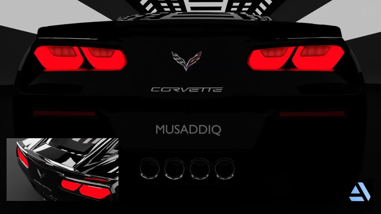 Chevrolet Corvette | Car Animation - YouTube