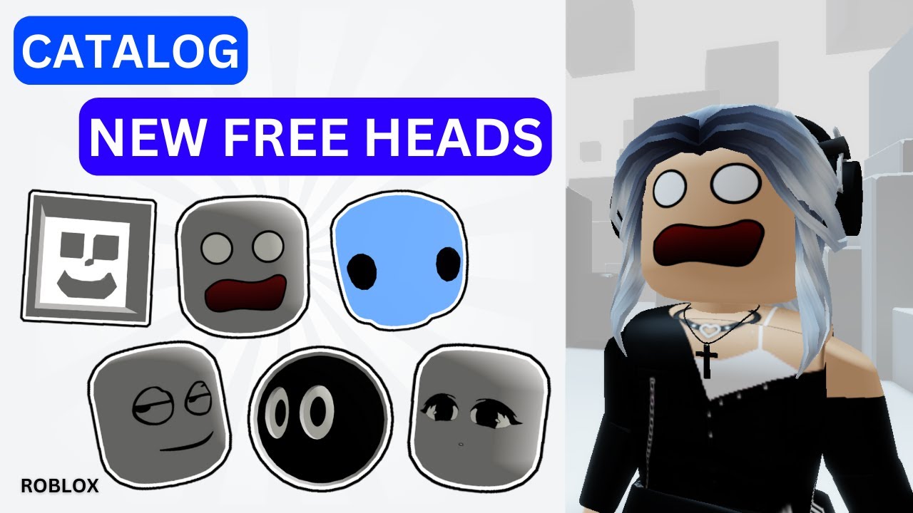 How To Get All 31 New Free UGC Heads in Roblox - YouTube